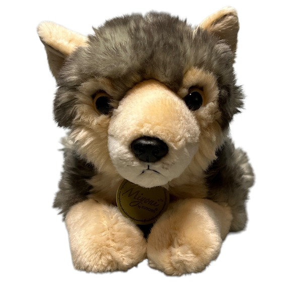 Aura | Toys | Aurora Miyoni Tots Timber Wolf Plush Stuffed Animal 9 ...